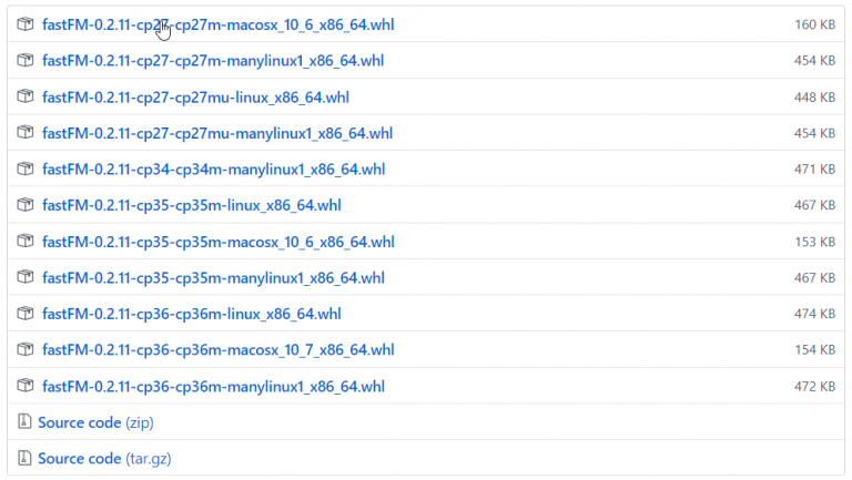 Python因子分解库：fastFM – 标点符