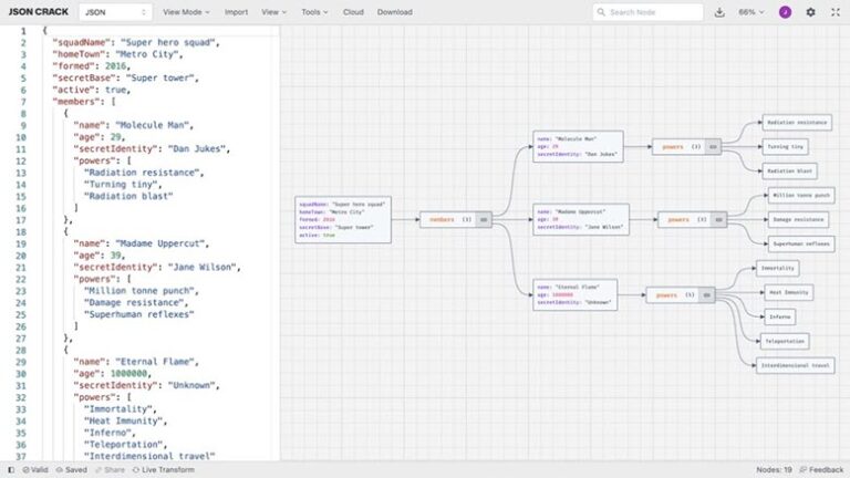 JSON可视化工具盘点 – 标点符