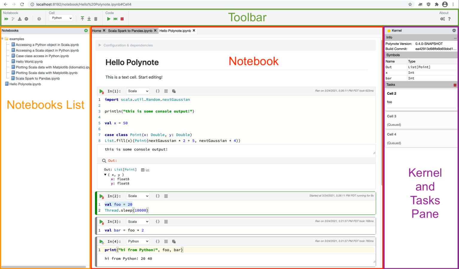 多语言编程NoteBook工具Polynote – 标点符