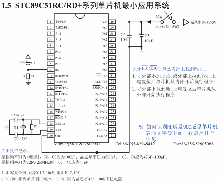 51单片机之最小系统 – 标点符