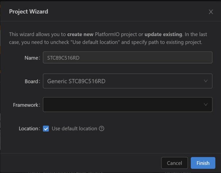 使用VSCode+PlatformIO开发51单片机 – 标点符